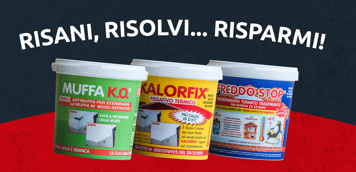 Muffa Ko Tecnostuk: Sito di prodotti antimuffa per eliminare la muffa